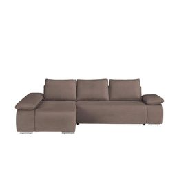 Twist Ecksofa Soft braun Ma&szlig;e (cm): B: 282 H: 84 T: 182.0 &raquo; M&ouml;bel Kraft