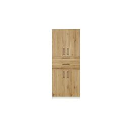 M&ouml;bel Kraft Aktenschrank mit Massivholzfront SOLIDLine wei&szlig; Ma&szlig;e (cm): B: 80 H: 198,2 T: 40.0 &raquo; M&ouml;bel Kraft