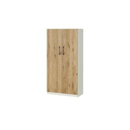 M&ouml;bel Kraft Aktenschrank mit Massivholzfront SOLIDLine wei&szlig; Ma&szlig;e (cm): B: 80 H: 159,8 T: 40.0 &raquo; M&ouml;bel Kraft