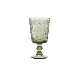 HOME STORY Weinglas grau Glas Ma&szlig;e (cm): H: 16,5 &Oslash;: 8.6 &raquo; M&ouml;bel Kraft