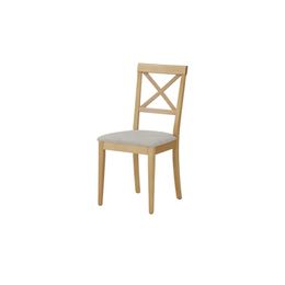 M&ouml;bel Kraft Esszimmerstuhl aus Massivholz creme Ma&szlig;e (cm): B: 42,5 H: 90,5 T: 51.5 &raquo; M&ouml;bel Kraft