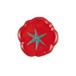 HOME STORY Teller Tomate rot Dolomite Ma&szlig;e (cm): B: 19,5 H: 2 &raquo; M&ouml;bel Kraft