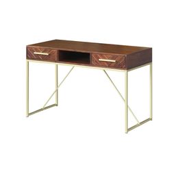 M&ouml;bel Kraft Schreibtisch aus Massivholz holzfarben Ma&szlig;e (cm): B: 55 H: 76 &raquo; M&ouml;bel Kraft