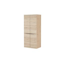 M&ouml;bel Kraft Dreht&uuml;renschrank holzfarben Ma&szlig;e (cm): B: 86 H: 196 T: 58.0 &raquo; M&ouml;bel Kraft
