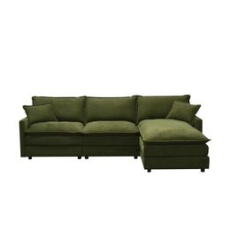 M&ouml;bel Kraft Ecksofa Ulicia gr&uuml;n Ma&szlig;e (cm): B: 265 H: 82 T: 156.0 &raquo; M&ouml;bel Kraft