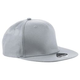 Beechfield - Snapback M&uuml;tze 5 Segmente (Hellgrau)