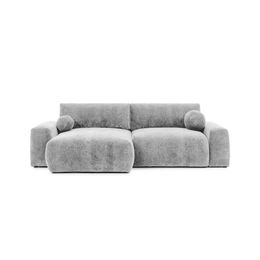 S-STYLE Ecksofa mit Schlaffunktion Puffy grau Ma&szlig;e (cm): B: 266 H: 86 &raquo; M&ouml;bel Kraft
