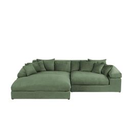 Smart Ecksofa Lianea gr&uuml;n Ma&szlig;e (cm): B: 291 H: 86 T: 208.0 &raquo; M&ouml;bel Kraft