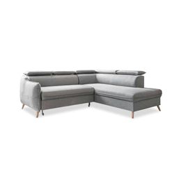 Miuform Ecksofa mit Schlaffunktion Sweet Harmony grau Ma&szlig;e (cm): B: 253 H: 95 &raquo; M&ouml;bel Kraft