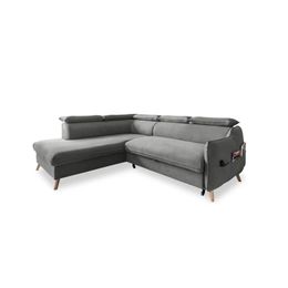 Miuform Ecksofa mit Schlaffunktion Sweet Harmony grau Ma&szlig;e (cm): B: 253 H: 95 &raquo; M&ouml;bel Kraft
