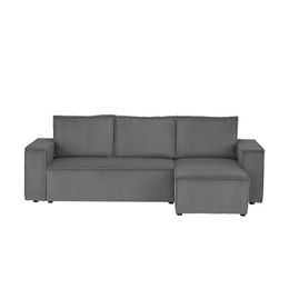 M&ouml;bel Kraft Ecksofa mit Schlaffunktion Xabia grau Ma&szlig;e (cm): B: 238 H: 77 T: 140.0 &raquo; M&ouml;bel Kraft
