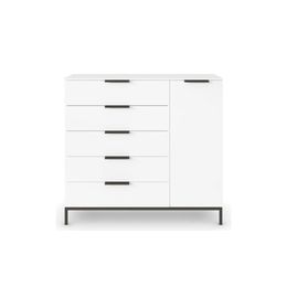 M&ouml;bel Kraft Sideboard Flipp wei&szlig; Ma&szlig;e (cm): B: 120 H: 111 &raquo; M&ouml;bel Kraft