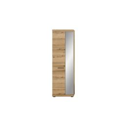 M&ouml;bel Kraft Garderobenschrank holzfarben Ma&szlig;e (cm): B: 62 H: 197 &raquo; M&ouml;bel Kraft