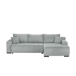 Smart Ecksofa mit Schlaffunktion Nelly grau Ma&szlig;e (cm): B: 270 H: 85 T: 185.0 &raquo; M&ouml;bel Kraft