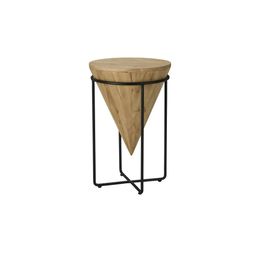 M&ouml;bel Kraft Beistelltisch holzfarben Ma&szlig;e (cm): H: 56 &Oslash;: 36.0 &raquo; M&ouml;bel Kraft