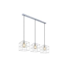 Globo Lighting H&auml;ngeleuchte silber Ma&szlig;e (cm): B: 20 H: 129 &raquo; M&ouml;bel Kraft