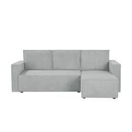 Primo Ecksofa mit Schlaffunktion Cleo grau Ma&szlig;e (cm): B: 230 H: 88 T: 148.0 &raquo; M&ouml;bel Kraft