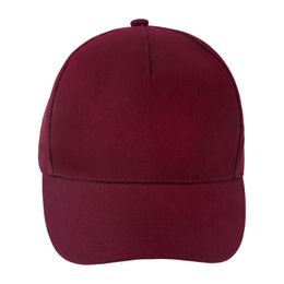 SOLS - "Long Beach" Baseball-M&uuml;tze (Burgunderrot)
