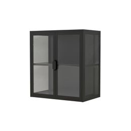 M&ouml;bel Kraft H&auml;ngevitrine schwarz Ma&szlig;e (cm): B: 60 H: 65 &raquo; M&ouml;bel Kraft