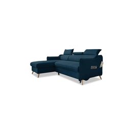 Miuform Ecksofa mit Schlaffunktion Sweet Harmony blau Ma&szlig;e (cm): B: 228 H: 95 &raquo; M&ouml;bel Kraft