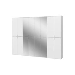 M&ouml;bel Kraft Garderobenschrank wei&szlig; Ma&szlig;e (cm): B: 244 H: 193 T: 34.0 &raquo; M&ouml;bel Kraft