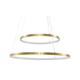 KHG LED-Pendelleuchte gold Ma&szlig;e (cm): H: 150 &Oslash;: 60.0 &raquo; M&ouml;bel Kraft