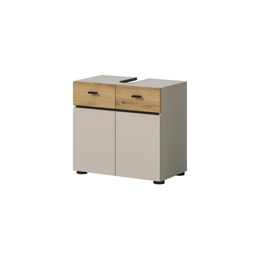 M&ouml;bel Kraft Waschbeckenunterschrank beige Ma&szlig;e (cm): B: 60 H: 56 &raquo; M&ouml;bel Kraft