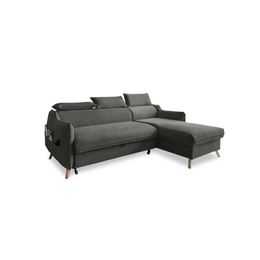 Miuform Ecksofa mit Schlaffunktion Sweet Harmony grau Ma&szlig;e (cm): B: 228 H: 95 &raquo; M&ouml;bel Kraft