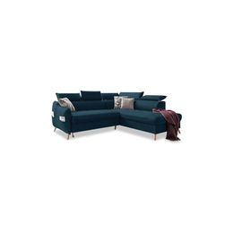 Miuform Ecksofa mit Schlaffunktion Sweet Harmony blau Ma&szlig;e (cm): B: 253 H: 95 &raquo; M&ouml;bel Kraft