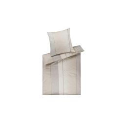 JOOP! Mako-Satin-Bettw&auml;sche Leo creme Ma&szlig;e (cm): B: 135 &raquo; M&ouml;bel Kraft