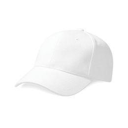 Beechfield - "Pro-Style" Baseball-M&uuml;tze f&uuml;r Herren/Damen Unisex (Wei&szlig;)