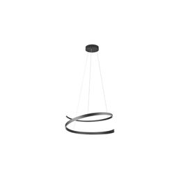 Trio LED Pendelleuchte schwarz Ma&szlig;e (cm): H: 200 &Oslash;: 75.0 &raquo; M&ouml;bel Kraft