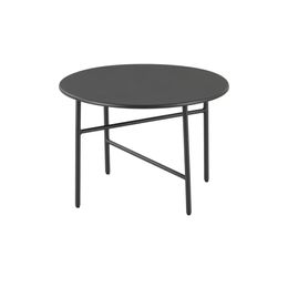 M&ouml;bel Kraft Couchtisch rund schwarz Ma&szlig;e (cm): H: 36 &Oslash;: 53.0 &raquo; M&ouml;bel Kraft