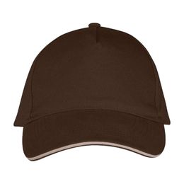 SOLS - "Long Beach" Baseball-M&uuml;tze (Schokolade)