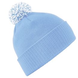 Beechfield - M&uuml;tze f&uuml;r Herren/Damen Unisex (Himmelblau/Wei&szlig;)