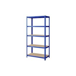 M&ouml;bel Kraft Standregal blau Ma&szlig;e (cm): B: 100 H: 200 &raquo; M&ouml;bel Kraft