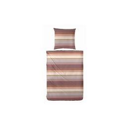 M&ouml;bel Kraft Biber Bettw&auml;sche-Set braun Ma&szlig;e (cm): B: 135 H: 1 &raquo; M&ouml;bel Kraft