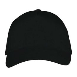 SOLS - "Long Beach" Baseball-M&uuml;tze (Schwarz)