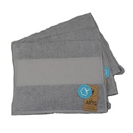 ARTG - "Print-Me" G&auml;ste-Handtuch (Hellgrau)