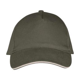 SOLS - "Long Beach" Baseball-M&uuml;tze (Army-Gr&uuml;n)