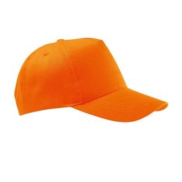 SOLS - "Buzz" Baseball-M&uuml;tze (Orange)