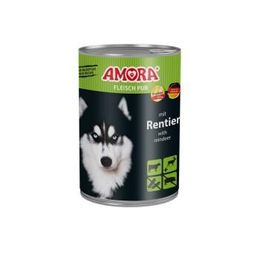 Amora Dog Pur 6x400g Rentier