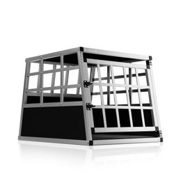 Cadoca Hundetransportbox M Alu 70x54x51cm