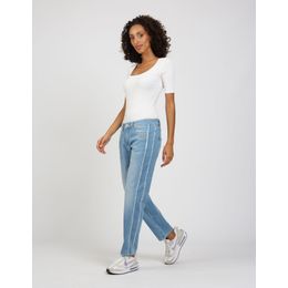 Gang 94NADIA STRIPE - cropped boyfriend fit Jeans