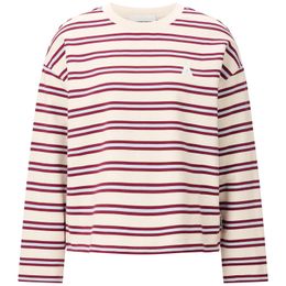 armedangels Damen-Sweatshirt gestreift L Rot-Blau