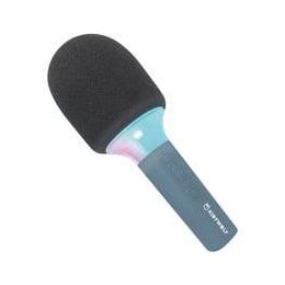 Mikrofon Bluetooth mit Licht blau, Retail