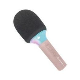 Mikrofon Bluetooth mit Licht rosa, Retail