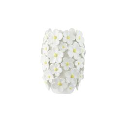 HOME STORY Vase wei&szlig; Dolomite Ma&szlig;e (cm): H: 24 &Oslash;: 15.3 &raquo; M&ouml;bel Kraft