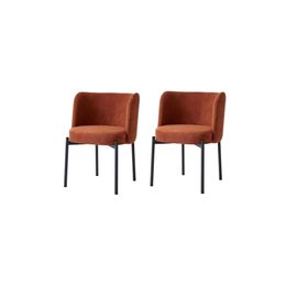M&ouml;bel Kraft Stuhl 2er-Set rot Ma&szlig;e (cm): B: 50 H: 76 &raquo; M&ouml;bel Kraft