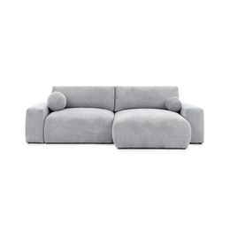 S-STYLE Ecksofa mit Schlaffunktion Puffy grau Ma&szlig;e (cm): B: 266 H: 86 &raquo; M&ouml;bel Kraft